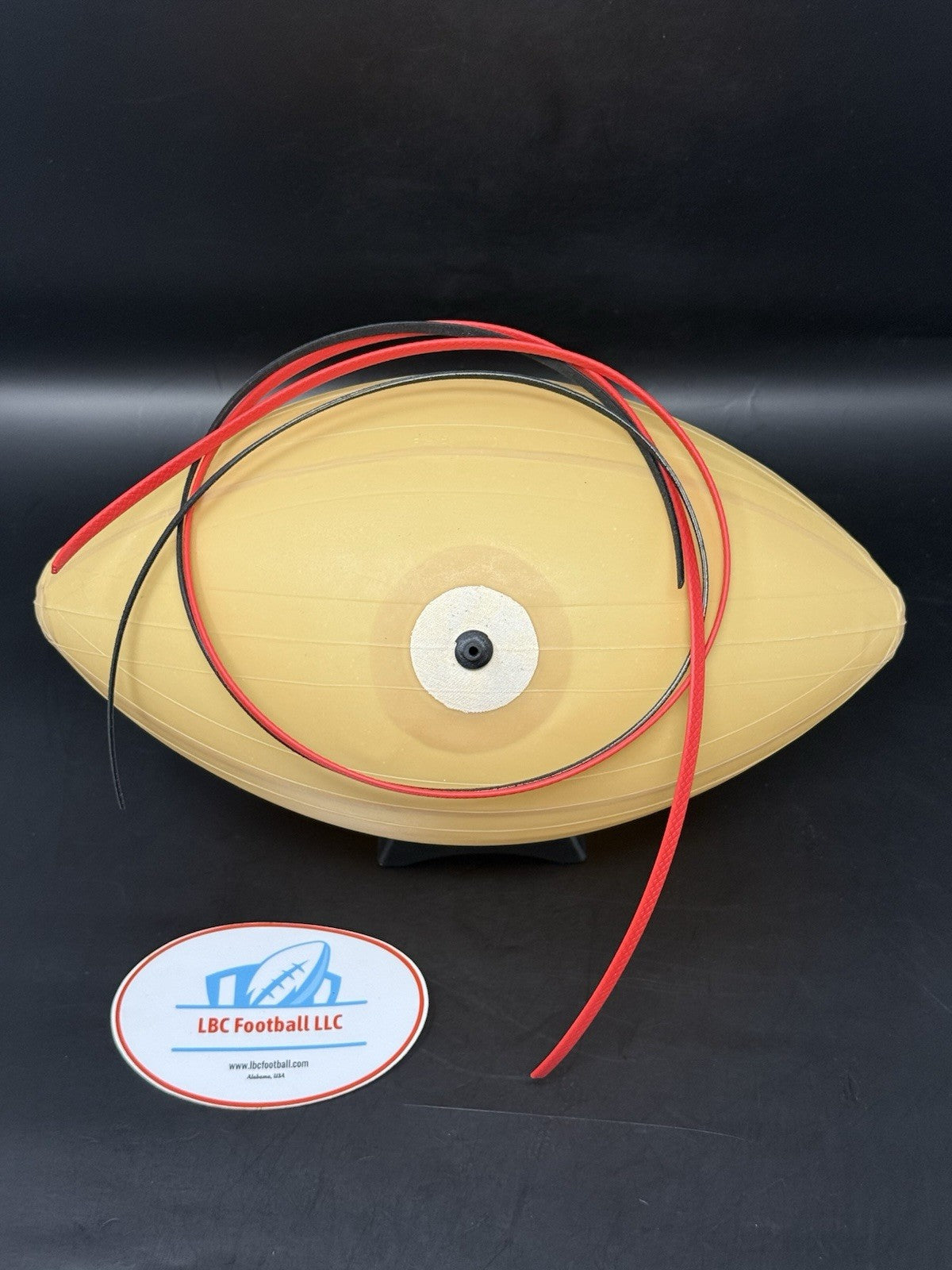 FULL-SIZE Latex Football Bladder + RED Tacky Diamond Lace Repair Kit ...