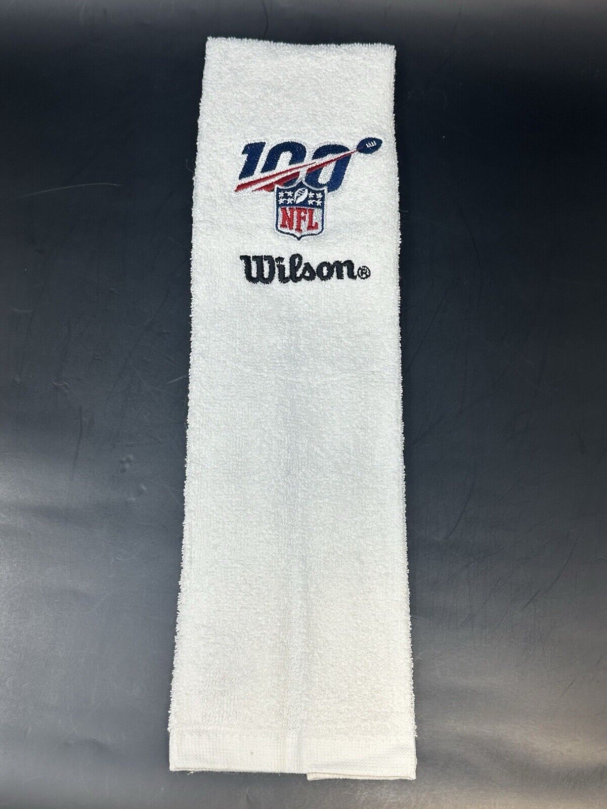 Wilson NFL Football 100yr Edition QB Sweat Towel New – LBC Football LLC