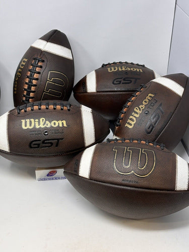 Wilson GST Footballs Brand New and Fully Game Prepped by LBC Football ...
