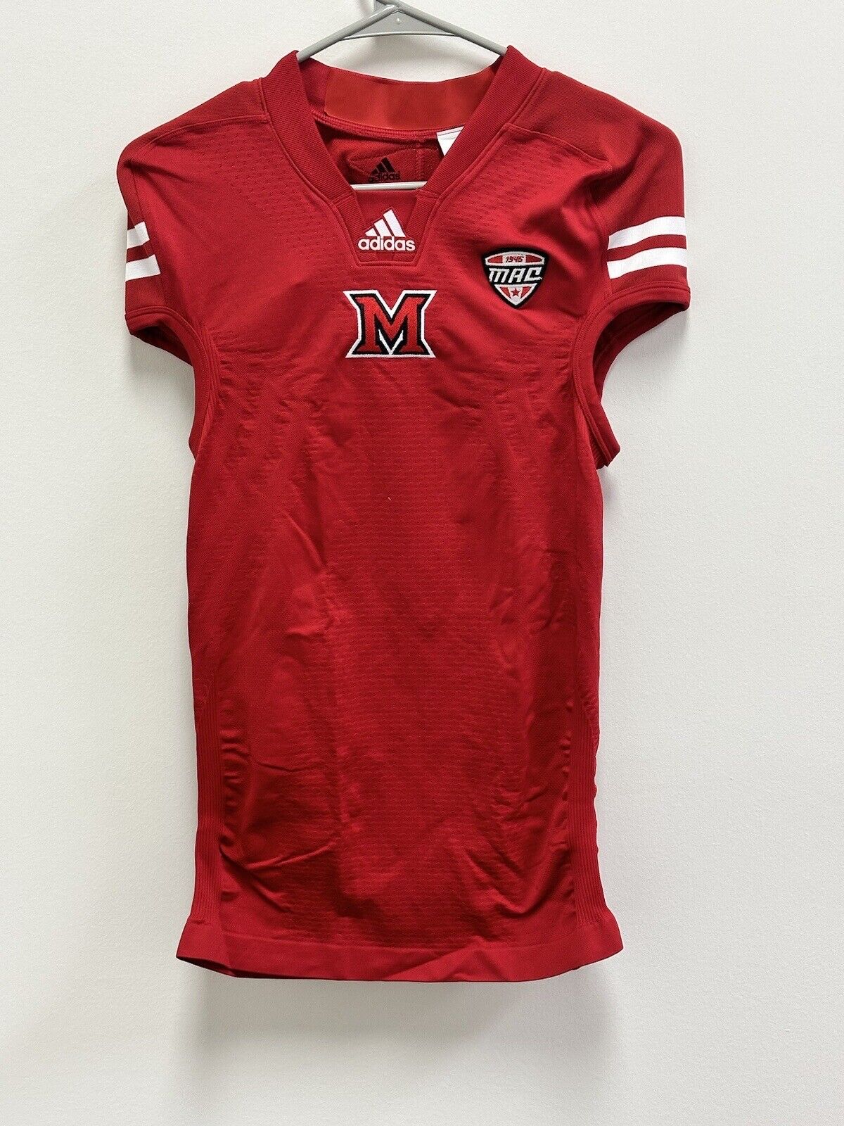 Miami Ohio University RedHawks Game Issued Adidas 2AC Football Jersey ...